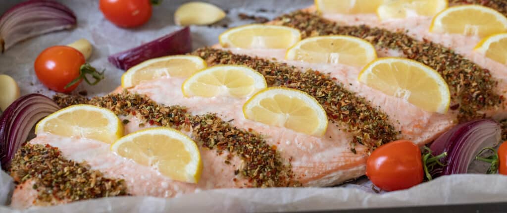 Hel laxsida i ugn - Kockens Foodservice